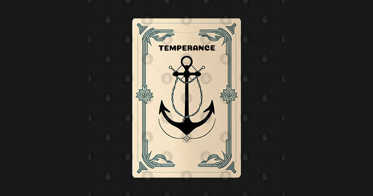 Tarot Temperance Sign - Temperance Tarot - T-Shirt | TeePublic