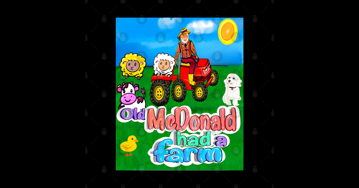Farm animals - Old Macdonald had a farm..and on that farm he had a dog ...