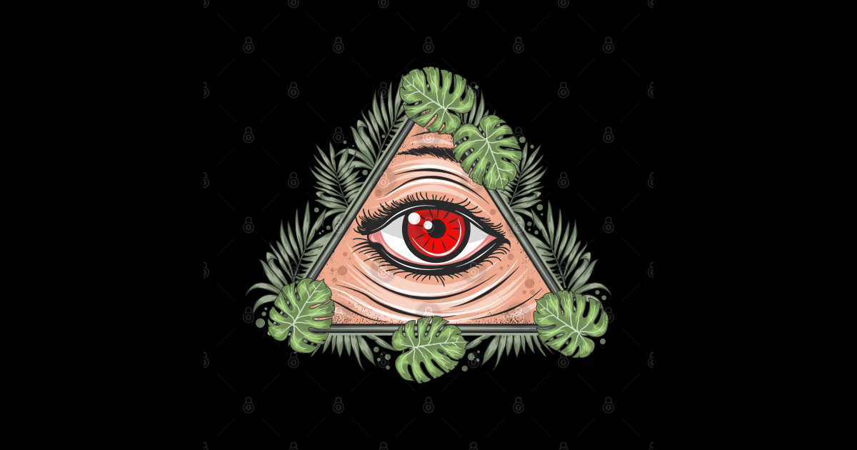 Red Eye - Eye - Sticker | TeePublic