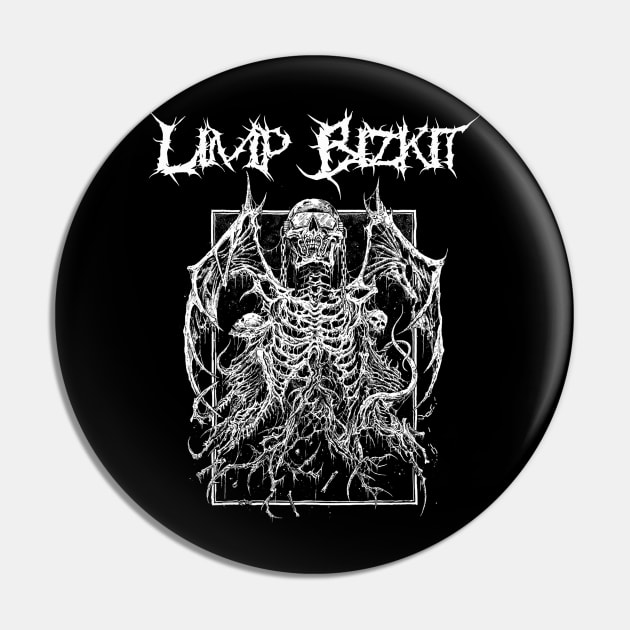 limp bizkit death metal - Limp Bizkit Death Metal - Pin | TeePublic