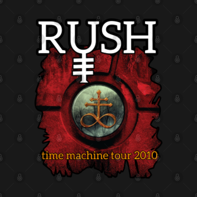 Rush time machine - Rush - T-Shirt | TeePublic