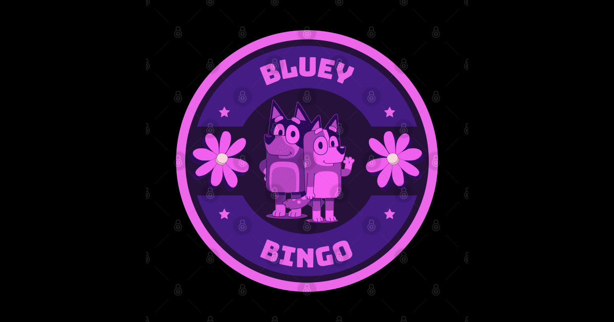 bluey bingo - Bluey - Posters and Art Prints | TeePublic