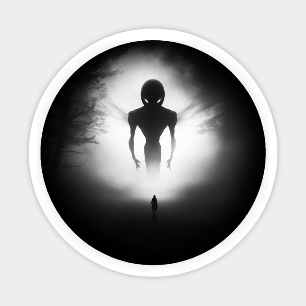 epic alien shadow - Alien - Sticker | TeePublic