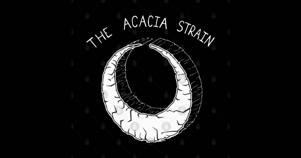 The Acacia Strain BAnd logo in 2025 - The Acacia Strain Band - Sticker ...