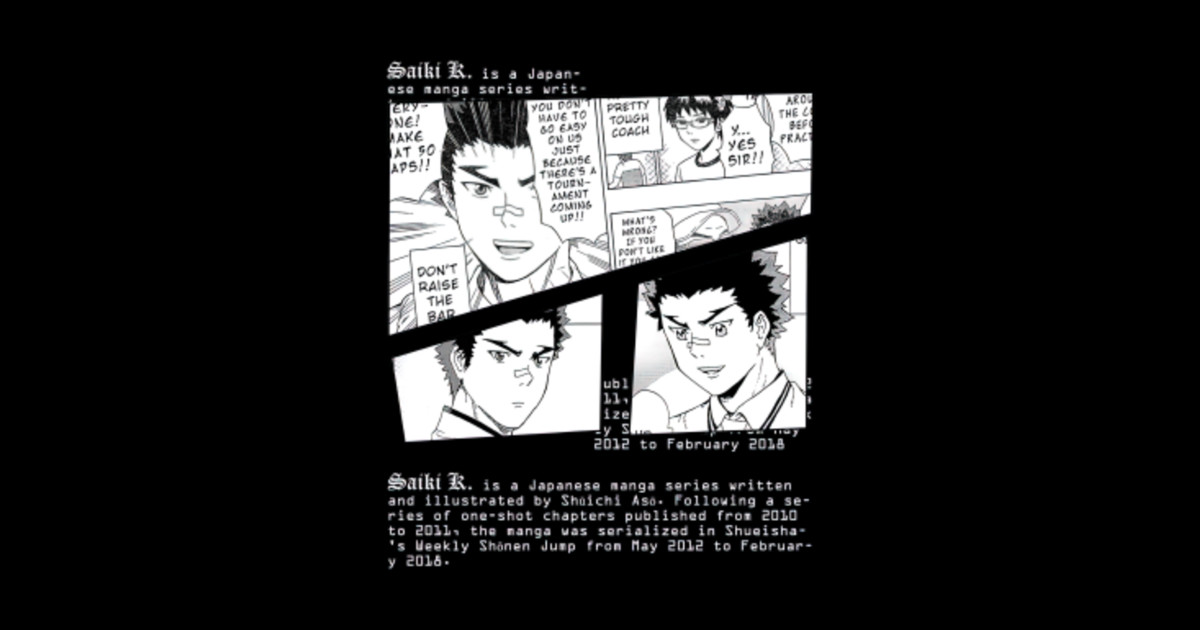 Kineshi Hairo The Disastrous Life Of Saiki K Saiki Kusuo No Sainan