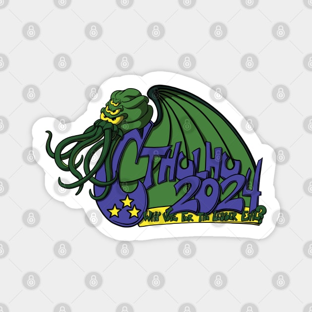 Cthulhu 2024 - Cthulhu - Magnet | TeePublic