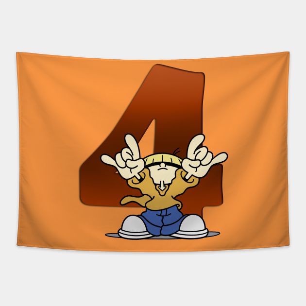 KND Number 4 - Knd - Tapestry | TeePublic