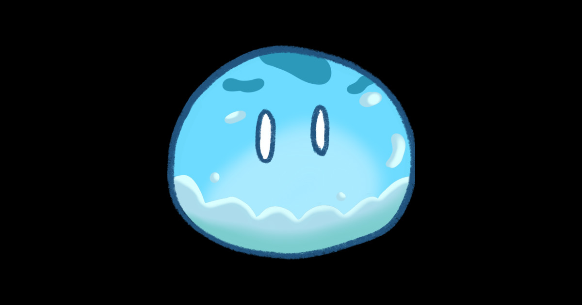 Hydro Slime - Genshin Impact Hydro - Sticker | TeePublic