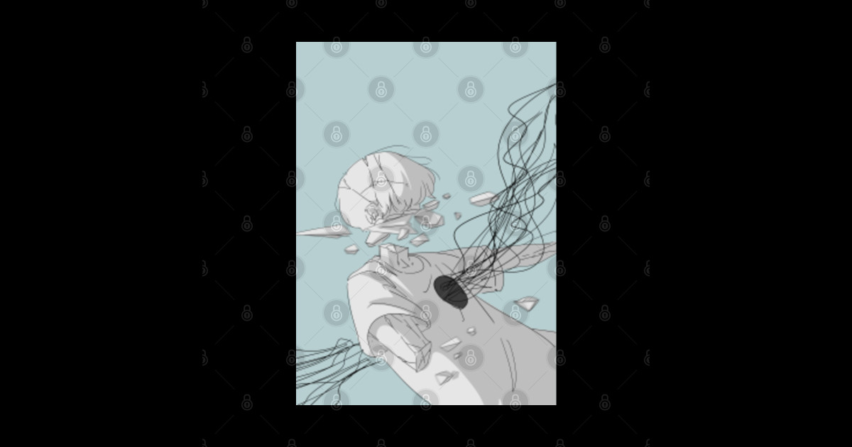 broken human - Broken - Sticker | TeePublic