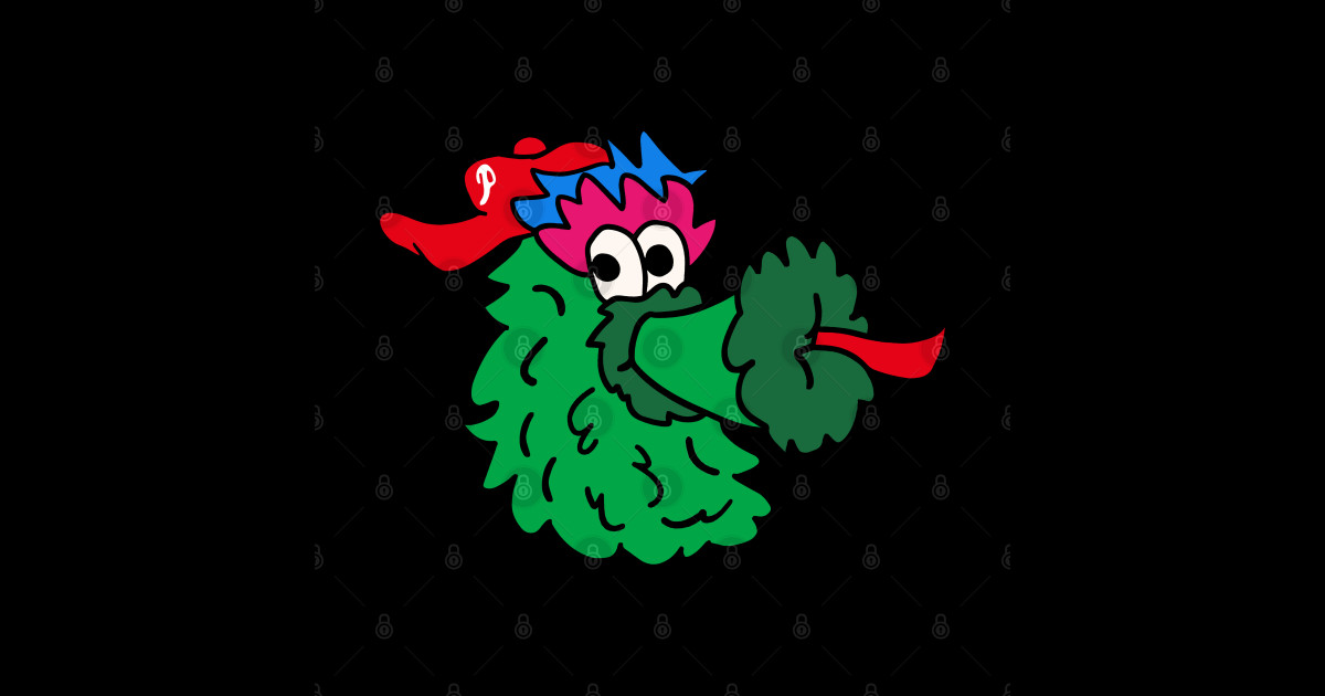 Philly Phanatic Baseball design - Phanatic - Sticker | TeePublic