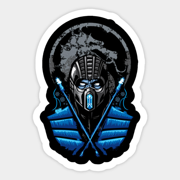 SUB-ZERO - Mortal Kombat - Sticker | TeePublic