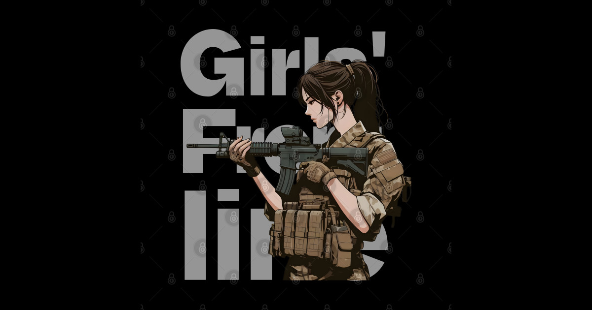 Girls' Frontline Tactical Chic Tee: Where Strength Meets Style ...