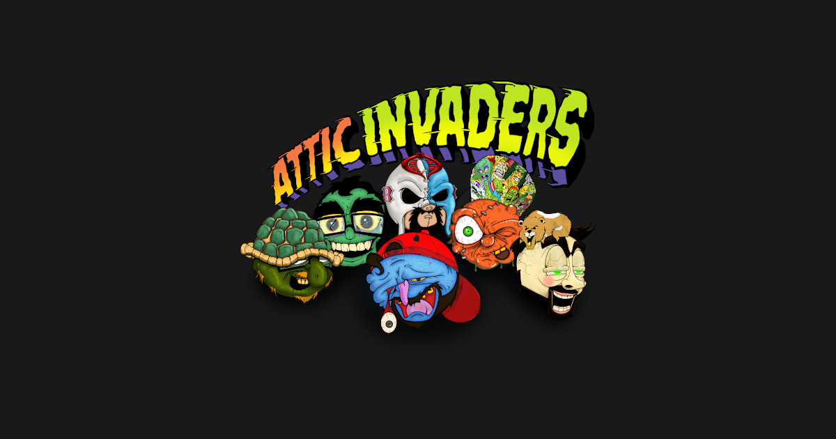 Attic Invaders Gross Out - Attic Invaders - T-Shirt | TeePublic