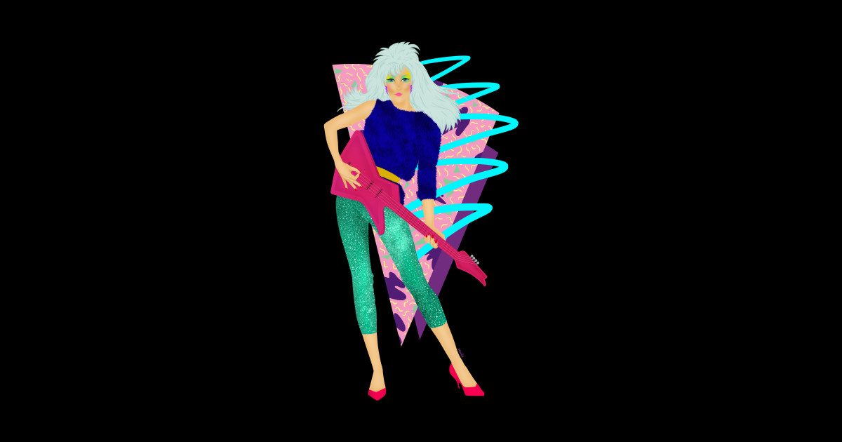 Jem - Retro - Sticker | TeePublic