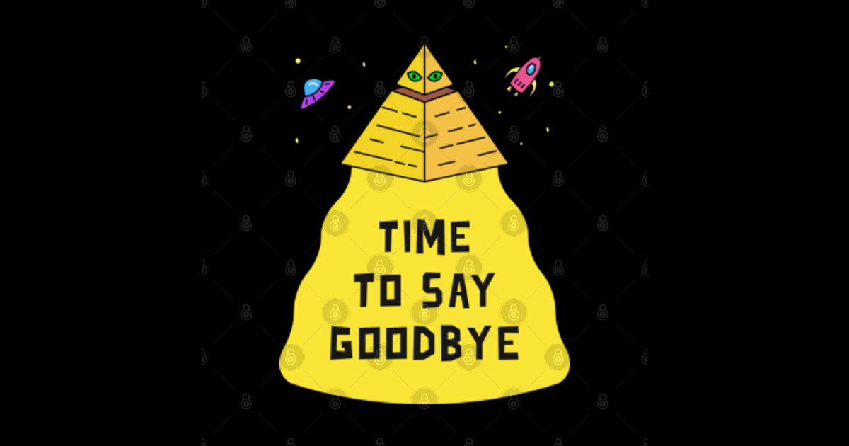 Time to say GOODBYE! - Funny Aliens - Sticker | TeePublic
