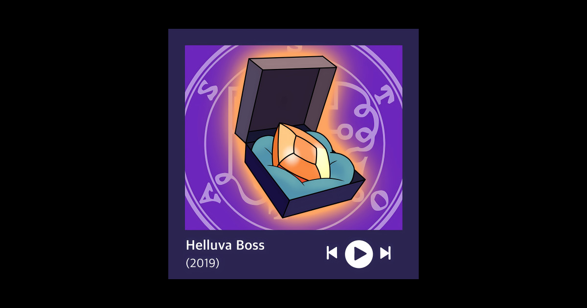 Helluva Asmodeus Crystal Spotify Cover Image - Helluva Boss Asmodeus ...