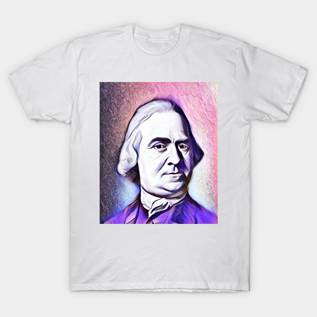 Samuel Adams Portrait | Samuel Adams Artwork 8 - Samuel Adams - T-Shirt ...