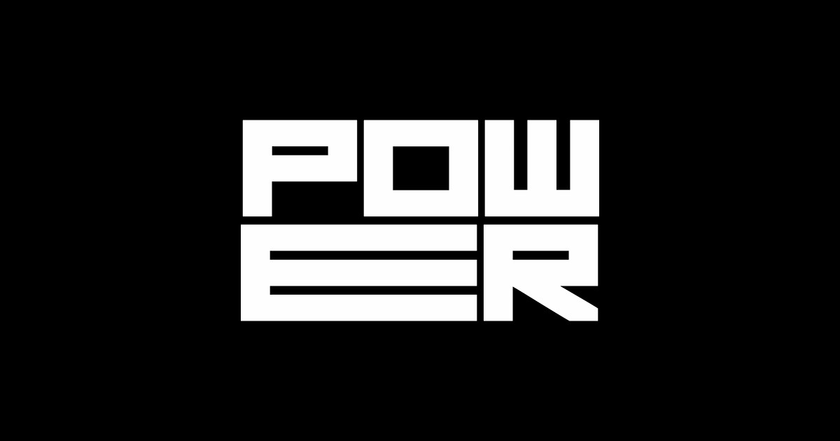 power logo - Power - Sticker | TeePublic