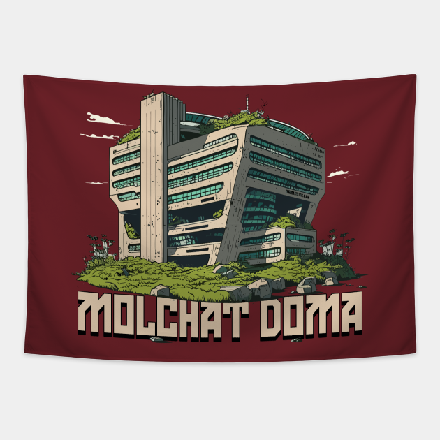Molchat Doma • Original Fan Art Design - Molchat Doma - Tapestry ...