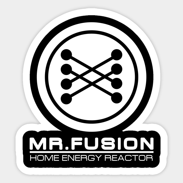 MR. FUSION - Backtothefuturedesign - Sticker | TeePublic