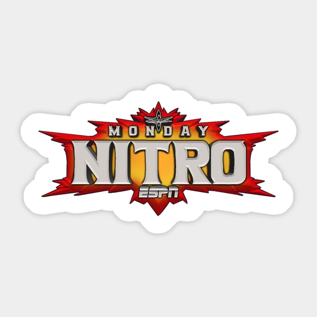 WCW Classic Nitro - Wcw - Sticker | TeePublic