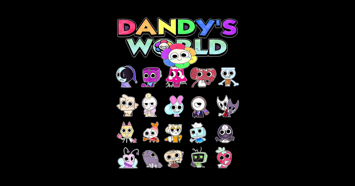 Dandy's World Characters _ Funny Dandys World - Dandys World - Tapestry ...