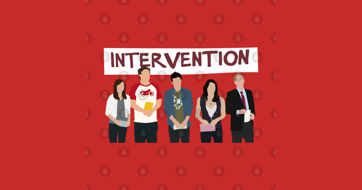 INTERVENTION - How I Met Your Mother - T-Shirt | TeePublic