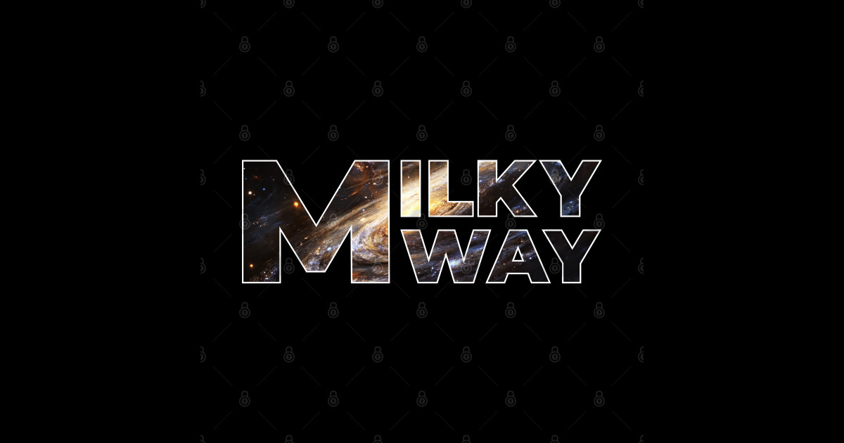 Milky way - Milky Way - Sticker | TeePublic