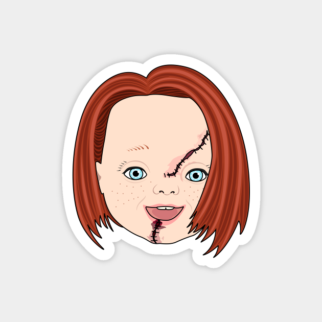 Curse of Chucky | Scars - Trick R Treat - Magnet | TeePublic