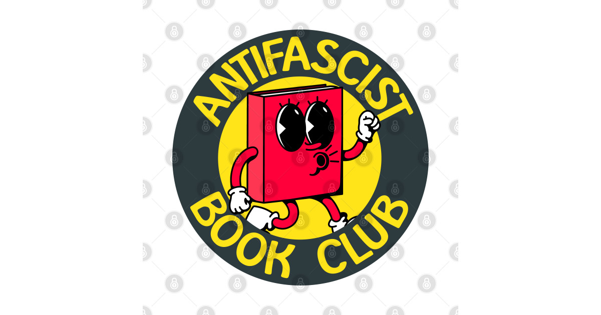 Antifascist Book Club - Antifa - Anti Fascist - Antifa - T-Shirt ...
