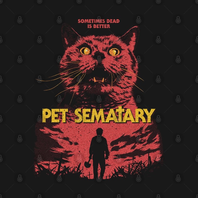 80s Pet Sematary - Pet Sematary - T-Shirt | TeePublic