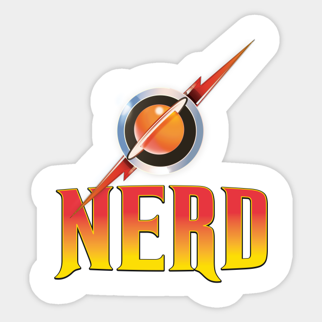 Nerd - Nerd - Sticker | TeePublic