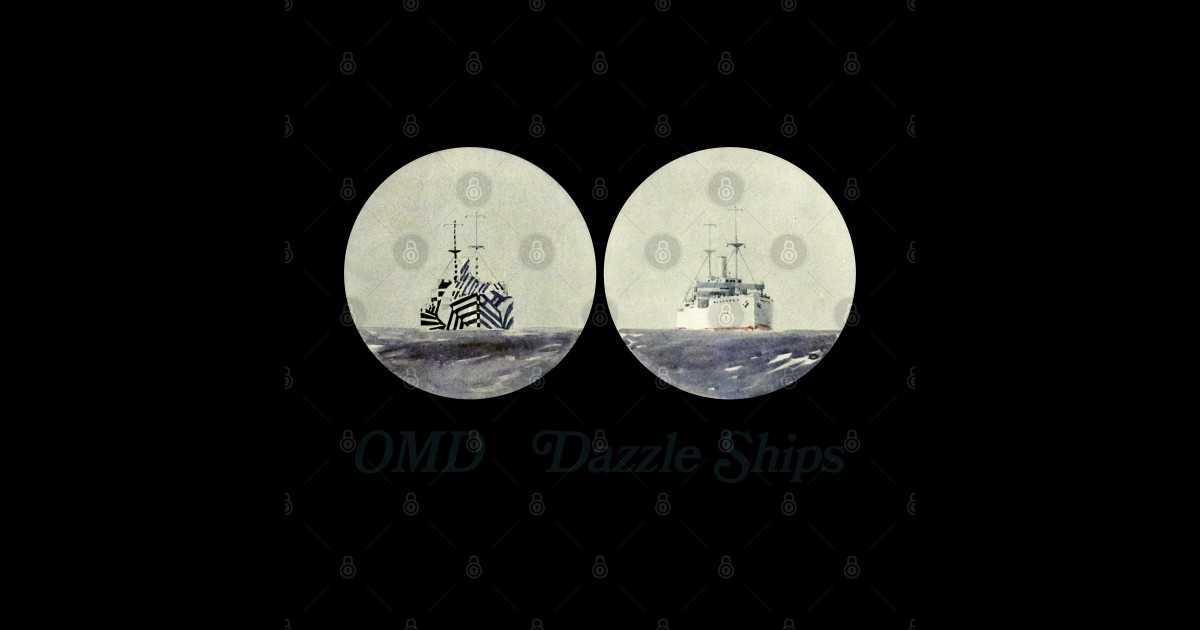 OMD Dazzle Ships -- Original Aesthetic Design - Orchestral Manoeuvres ...