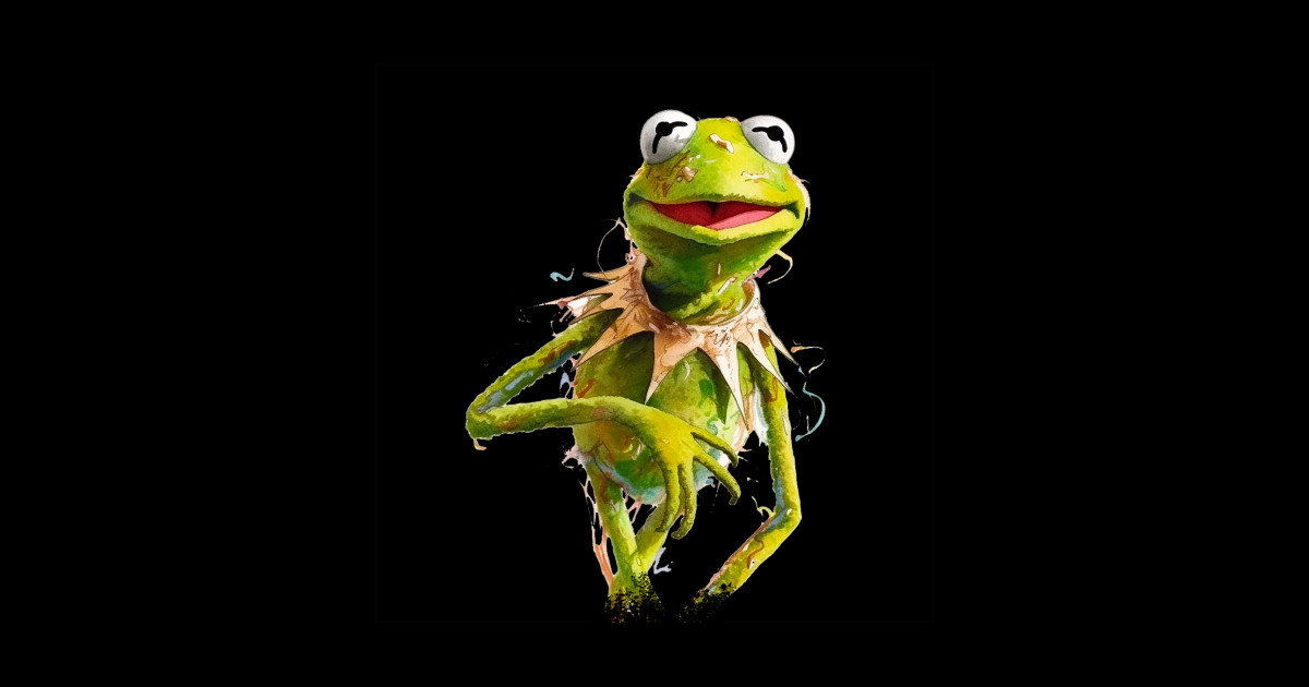 kermit the frog - Kermit - Sticker | TeePublic