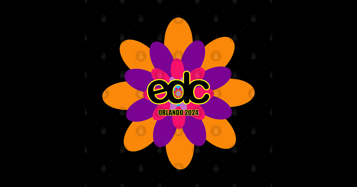 EDC Music Festival 2024 - Music Festival - Sticker | TeePublic