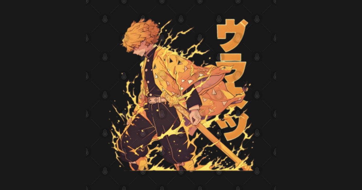 Zenitsu - Zenitsu Fan Art - T-Shirt | TeePublic