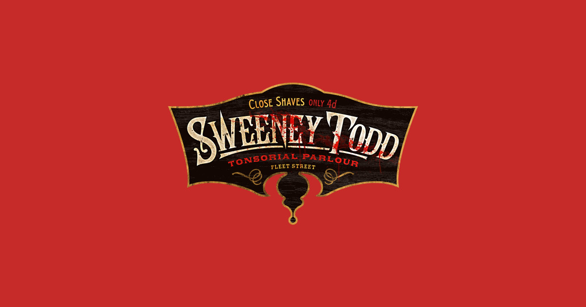 Sweeney Todd — Color Sign - Sweeney Todd - T-Shirt | TeePublic