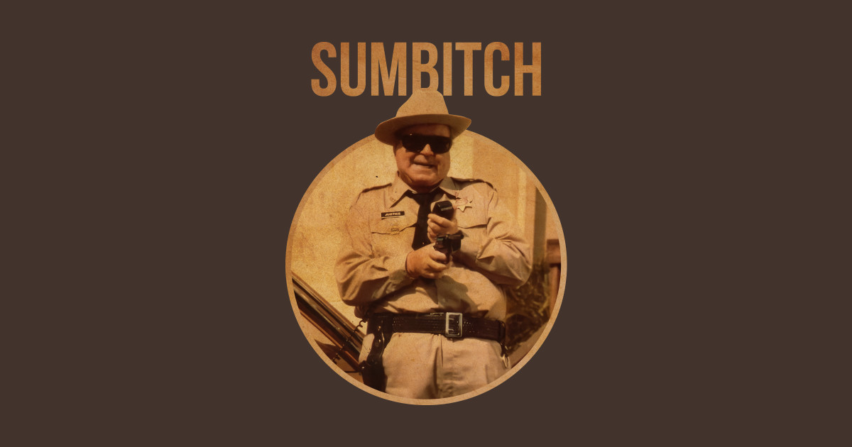 SUMBITCH JUSTICE SHERIFF BANDIT TRUCKING - Smokey And The Bandit - T ...