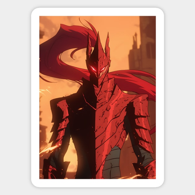 Commander Igris Fanart - Igris - Sticker | TeePublic