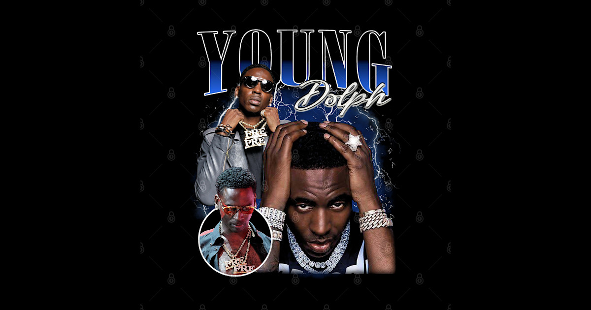 Young Dolph Retro Collage - Young Dolph - Sticker | TeePublic