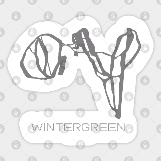 Wintergreen Resort 3D - Wintergreen Resort - Sticker | TeePublic