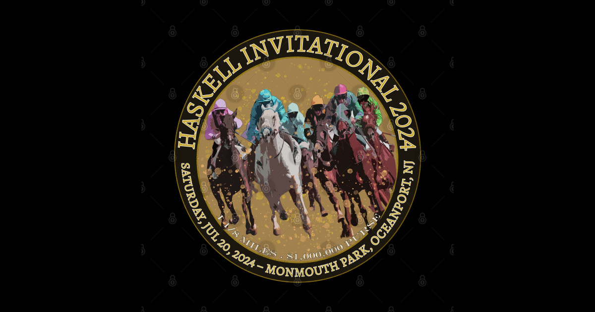 The Haskell Stakes 2024 Horse Racing Design - Horse Racing Gifts ...