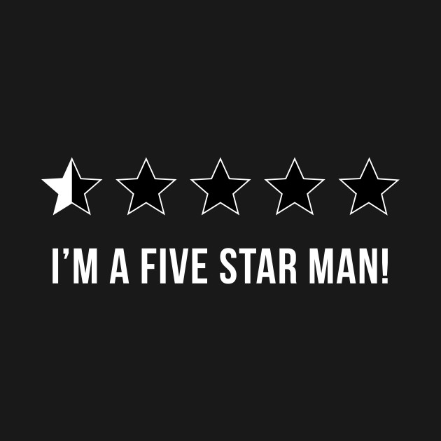 Five Star Man - Always Sunny In Philadelphia - T-Shirt | TeePublic