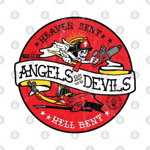 Angels and Devils - Heaven Sent Hell Bent - Angels And Devils Heaven Sent Hell Bent - T-Shirt ...