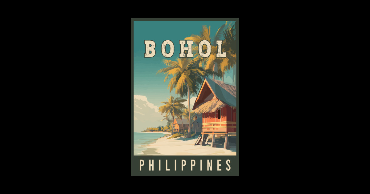 Explore Tropical Island of Bohol in Philippines - Travel Art - Bohol ...