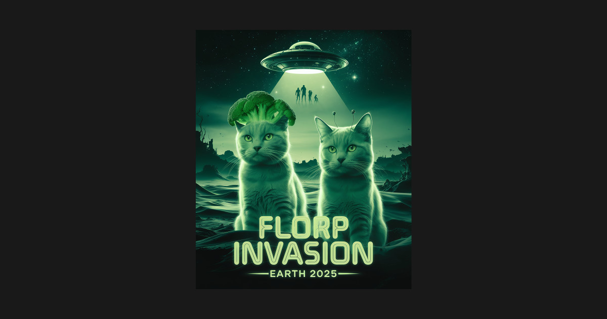 Florp Invasion Funny Cat Brainrot Dank Meme - Florp Invasion Funny Cat ...