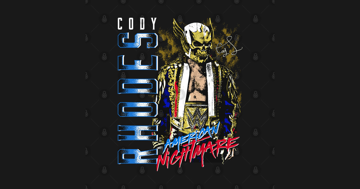 Cody Rhodes Nightmare - Cody Rhodes - T-Shirt | TeePublic
