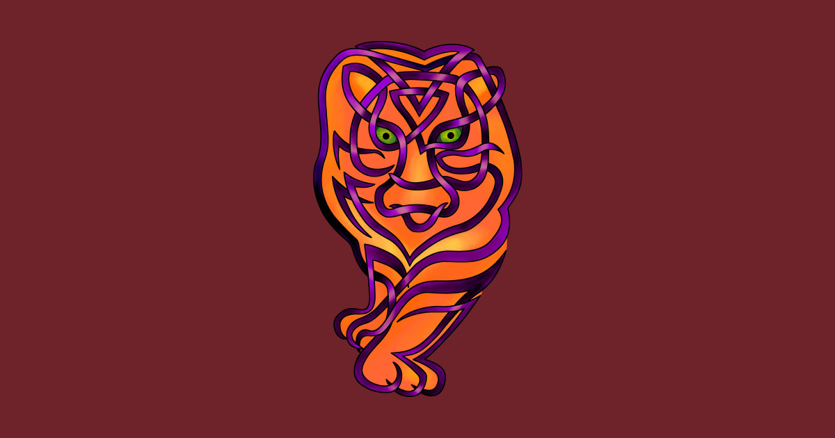 Twisted Tiger - Tiger - T-Shirt | TeePublic