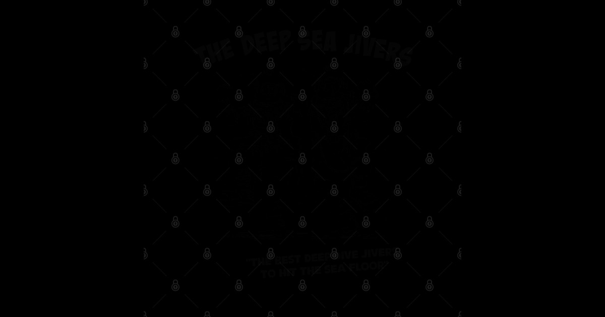 Deep sea divers, the deep sea Jivers - Deep Sea Diver - Sticker | TeePublic