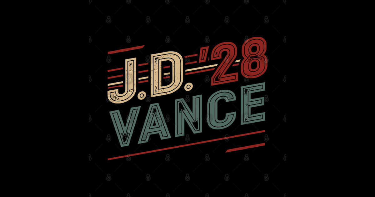 Vance 2028 JD Vance 2028 President Election Campaign Retro - Vance 2028 ...